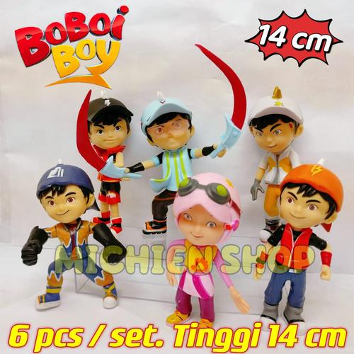 Jual Boboiboy Boboi Boboy Action Figure 13cm Satuan topper kue - SERI A ...