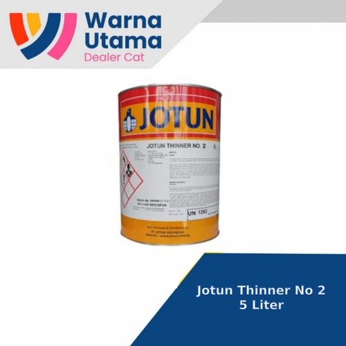Jual Jotun Thinner No 2 - Pengencer Cat Alkyd, Minyak ,Pilot II - 5 Liter - Kota Semarang ...