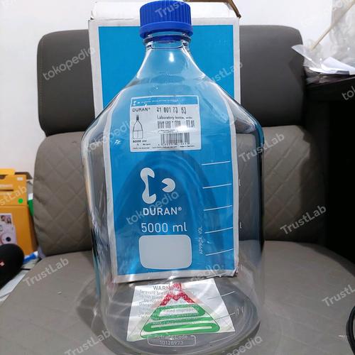 Promo Laboratory Bottle 5000 ml Duran | Botol Laboratorium 5000 ml ...