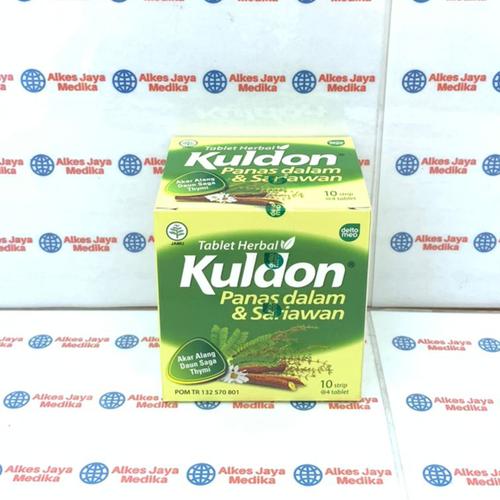Jual Kuldon Tablet Box Isi 10 Strip @4 Tablet - Obat Panas Dalam ...