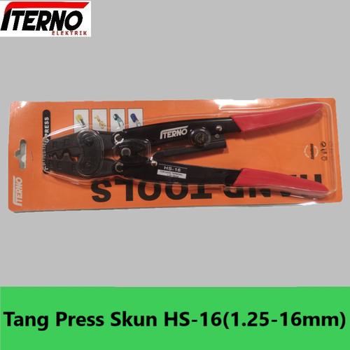 Jual Tang Press Skun HS-16(1.25-16) 16mm Crimping Tools Iterno - Kota ...
