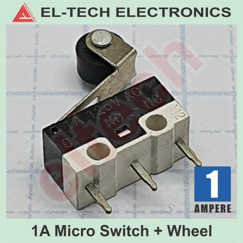 Jual 1A Micro Mikro Limit Switch Small Kecil With Wheel Dengan Roda - Kota Surabaya - ELTECH ...