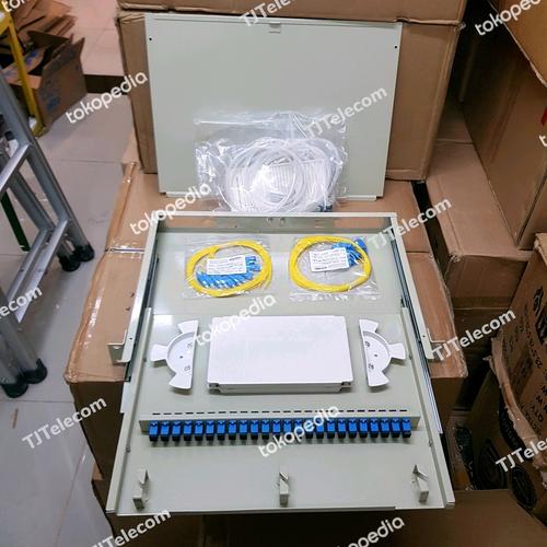 Jual otb 24 Core SC UPC lengkap / otb rack 24 core model PAZ - Jakarta ...