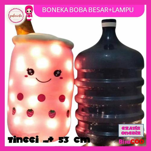 Jual Boneka Boba Lampu LED Ukuran Jumbo Size Galon AQUA Besar Berat 600 ...