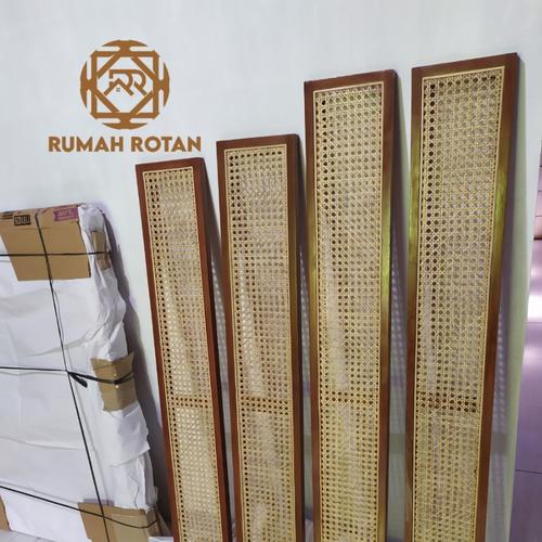 Jual Panel rotan dekorasi - 50 x 100 - Kab. Jepara - Maulana Furniture ...