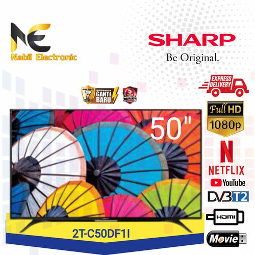 Jual SHARP SMART TV 50 INCH 2T-C50DF1I NEW 2022 - Kota Tangerang ...