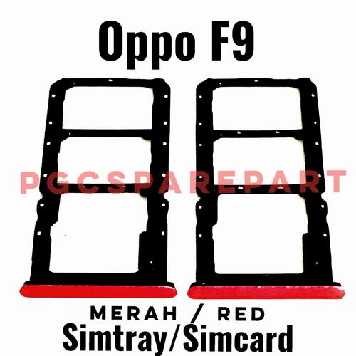 Jual Original Simtray Oppo F9 - Tempat Simcard Simlock Sim Lock Slot ...