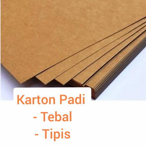 Jual Kertas Karton Padi Keterampilan Pola - Tipis - Kota Palembang - S ...