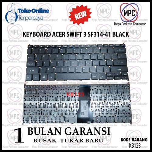 Jual KEYBOARD LAPTOP ACER SWIFT 3 SF314-41 BLACK - Kota Depok - Mega ...