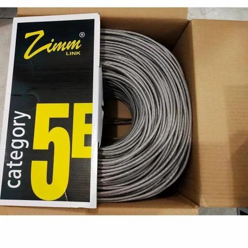 Jual Zimmlink Kabel Utp Cat5 Kabel Lan 1 Roll 305m Zimlink Cat 5 - Kota ...