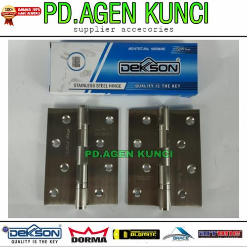 Jual engsel pintu dekson 4 inch stainless stell engsel kupu2 dekson ...