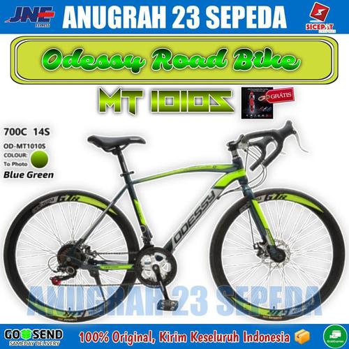 Jual Sepeda Balap Roadbike Odessy MT 1010S 700C Steel 14 Speed Rem ...