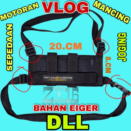 Promo Chest Belt HP holder handphone strap pegangan hape dada vlog ...