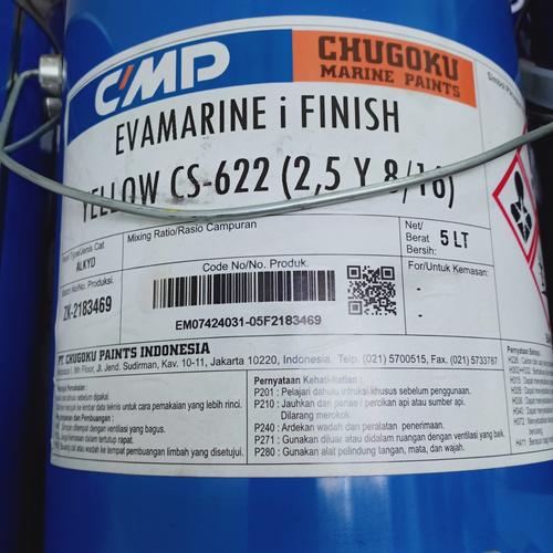 Jual cat cmp 5 liter yellow - Jakarta Utara - Ibnu Cat marine_NEW | Tokopedia