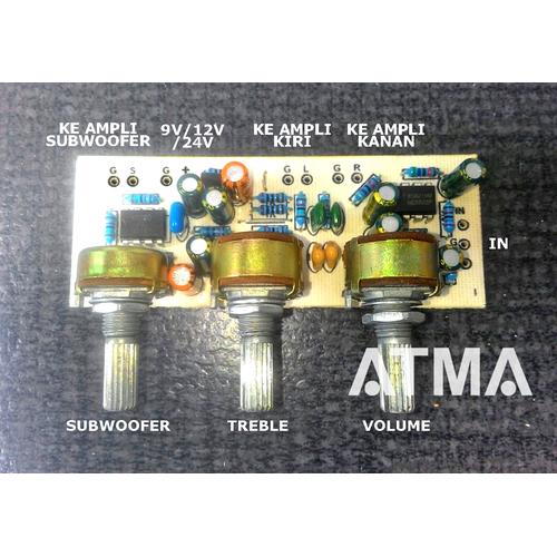 Jual Pre-amp Speaker Aktif 21 Sistem Pre 21s Single Supply 9v 12v 24v ...