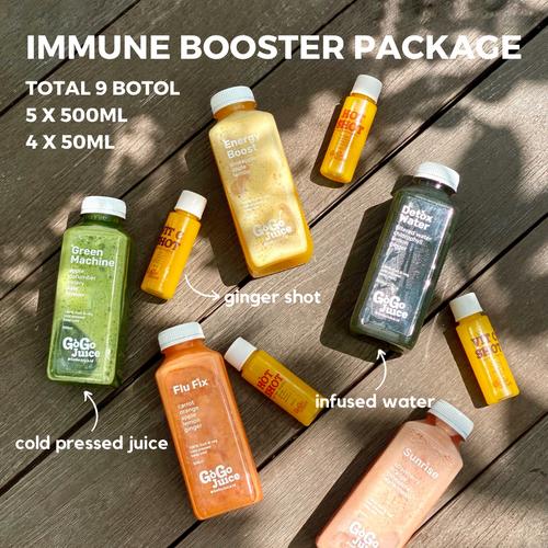 Jual Immune Booster Care Package Cold Pressed Juice Jus Anti Virus Kado ...