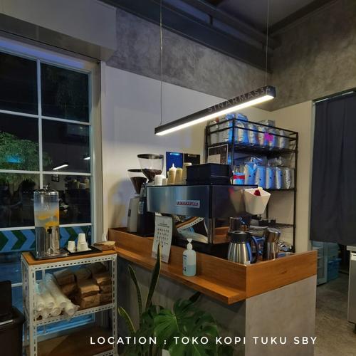 Jual Lampu Gantung Kantor Office Balok TL LED 7x120cm Modern Plafon ...