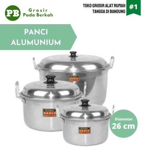 Jual Panci Alumunium Eagle Panci Masak Air Diameter 26 cm - Kota ...