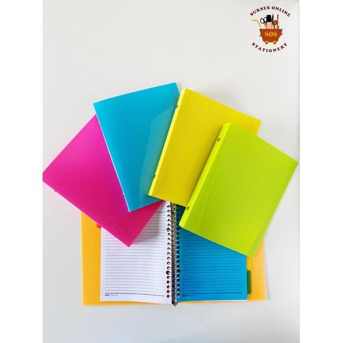 Jual SOS Binder Note GASTA A5-PP Cover Warna Polos / Bindernote / Buku ...