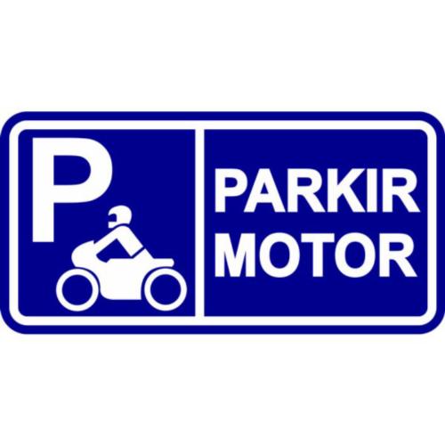 Jual Rambu Parkir Motor Kotak 25 x 50cm Plat Alumunium - Kota Depok ...