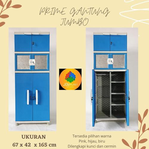 Jual Lemari apolystar jumbo/lemari pakaian/lemari rotan/lemari plastik ...