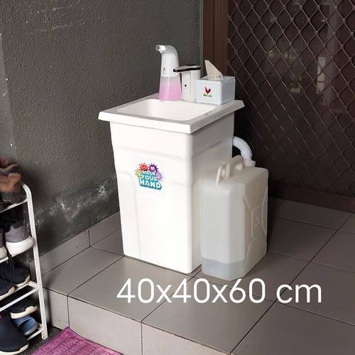 Jual Biofive Wastafel Portable WP 60, Khusus Sekolah TK & SD, 40x40x60 ...