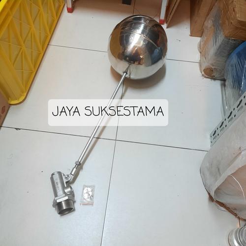 Jual Floating Valve / Pelampung Tangki Stainless SS304 1" inch ...