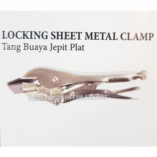 Jual MAXPOWER Tang Buaya Jepit Plat / Locking Sheet Metal Clamp 10 inch ...
