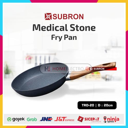 Jual Subron Fry Pan TRD-G20 Wajan Penggorengan TRD G20 Medical Stone 20 ...