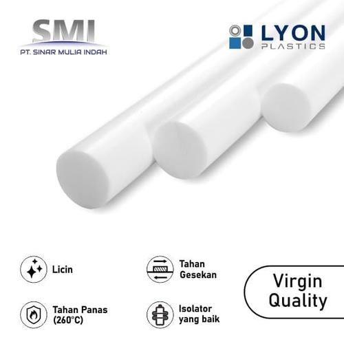 Jual As Teflon PTFE Putih Batangan 90 MM x 1Meter - SMI Store - Kota ...