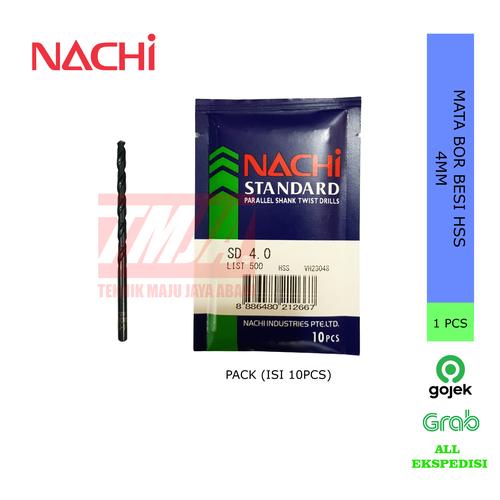 Jual NACHI Mata Bor Besi HSS 4mm / 4.5mm / 5mm / 5.5mm / 6mm / 6.5mm - 4mm - Jakarta Barat ...