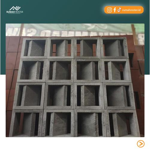 Jual Roster Beton/Roster Minimalis/Loster Beton motif nako Lb2 (2 Muka ...