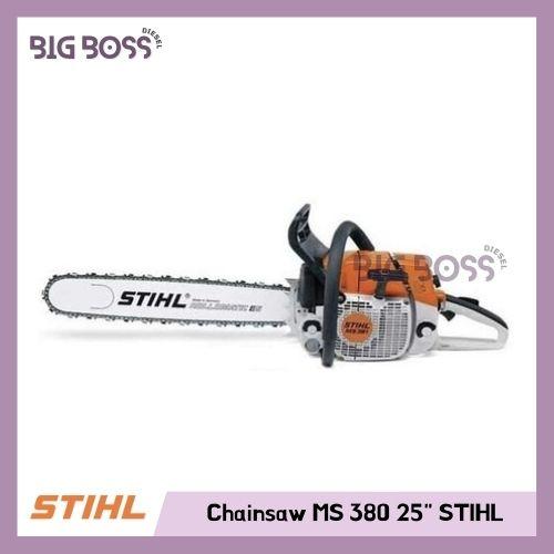 Jual Mesin Gergaji Kayu Chainsaw STIHL Asli MS 380 Bar 25" Inch - Kota Sukabumi - Big Boss ...