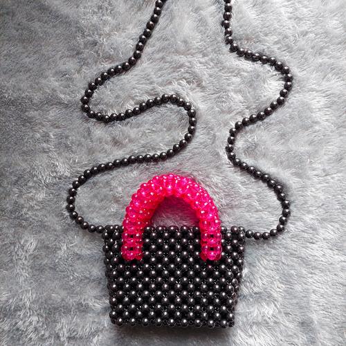 Jual Leah Beads Bag / Bead Bag / Tas Mutiara / Tas Tangan Manik-Manik ...