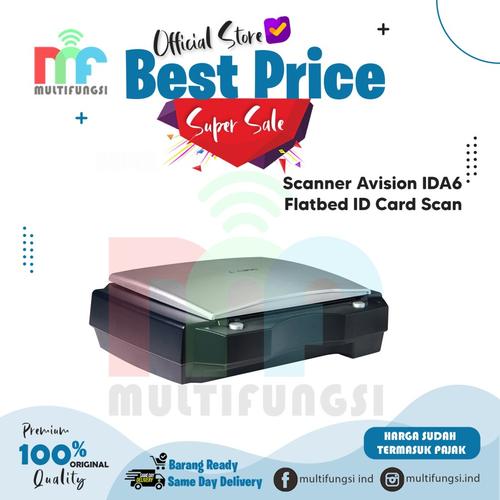 Promo Scanner Avision IDA6 Flatbed ID Card Scan IDA-6 Garansi Resmi ...