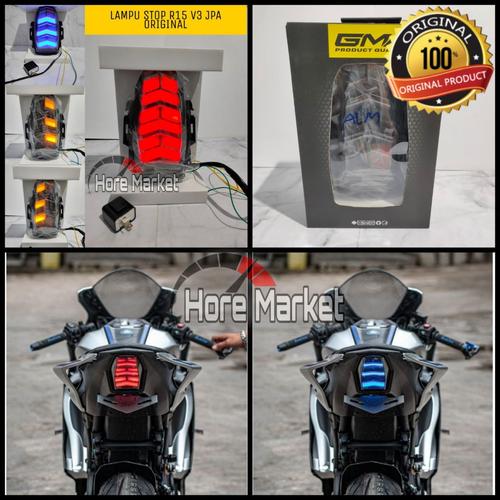 Jual LAMPU STOP R15 V3 JPA ORIGINAL 100% LED 3 IN 1 STOP LAMP R15 VVA ...