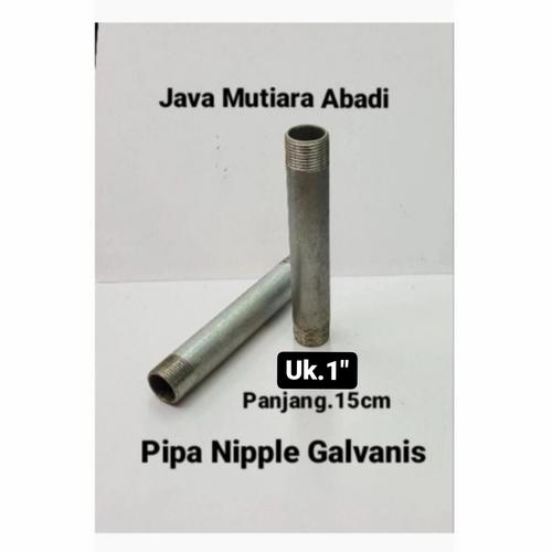 Jual Pipa nepel nipple/nepel galvanis 15cm 1" inch - Jakarta Barat ...