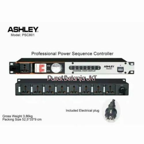 Jual POWER SEQUENCER ASHLEY PSC 801 ORIGINAL POWER DISTRIBUTOR ...