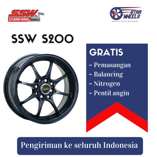 Jual Velg Mobil SSW S200 CE28 R15 x 6,5 Pcd 8-100/114.3 ET +40 - Jakarta Pusat - StarWheels ...