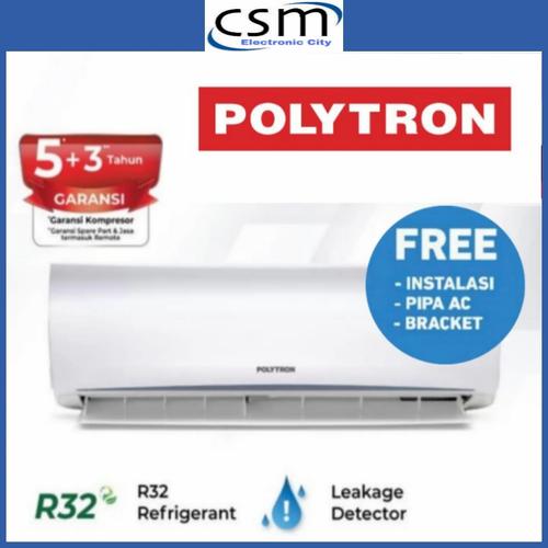 Jual POLYTRON AC 1 PK PAC-09VH R32 [FREE INSTALASI+MATERIAL] GARANSI ...