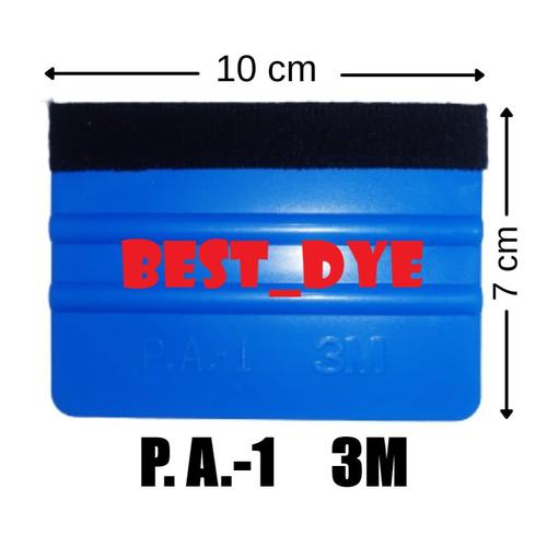 Jual SCRAPER / RAKEL / KAPE / ALAT BANTU PASANG STICKER - BIRU 3M - Kab ...