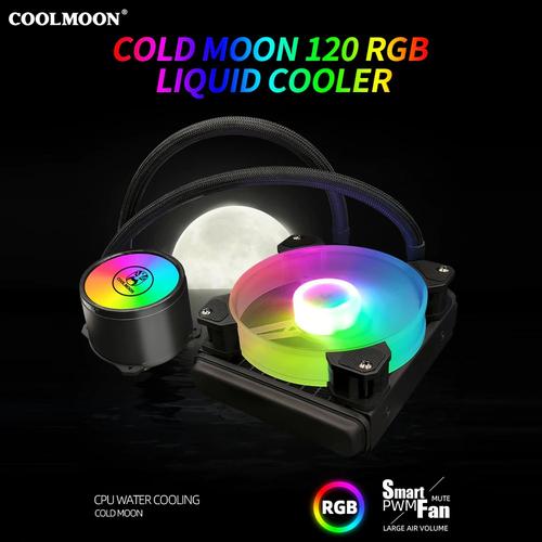 Jual Water Cooling COOLMOON 120 RGB Liquid CPU Cooler Gaming Murah ...