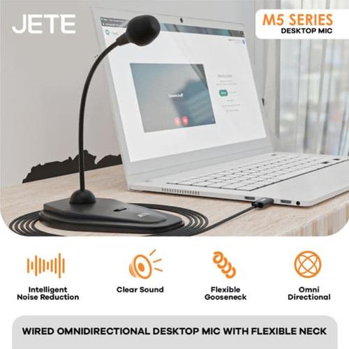 Jual Mic | Mikrofon Meja Usb JETE M5 for pc online meeting - Jakarta ...