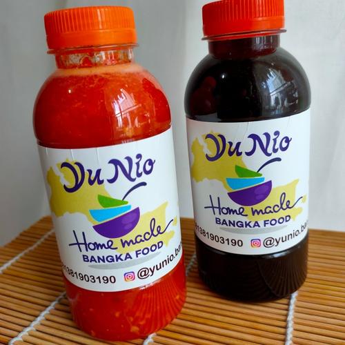 Jual Cuka Merah Khas Bangka YUNIO Cuko Pempek - Ekstra Pedas - Kota ...
