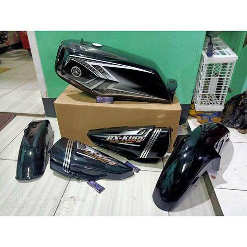 Jual PAKET BODY FULL SET TANGKI RX KING TAHUN 2004 WARNA HITAM - Kab ...