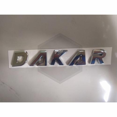 Jual emblem dakar pajero sport/emblem dakar bagasi pajero sport ...