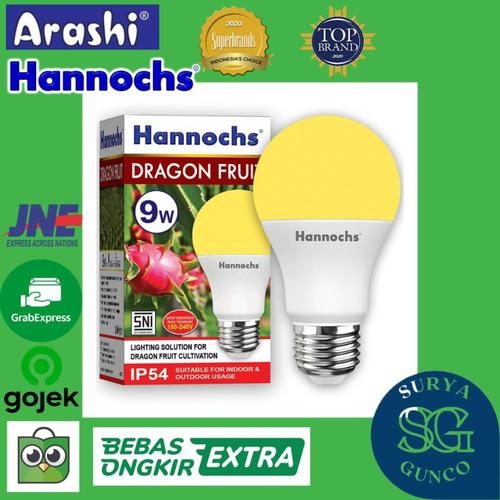 Jual Lampu LED BUAH NAGA DRAGON FRUIT Hannochs 9w 9 Watt Bergaransi - Kota Medan - Solaris Gunto ...