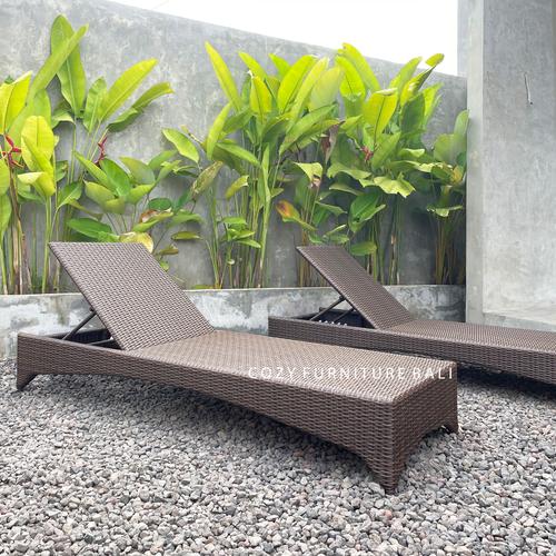 Jual KURSI KASUR PANTAI KOLAM SINTETIS - RATTAN CHAIR SUNBED POOL ...