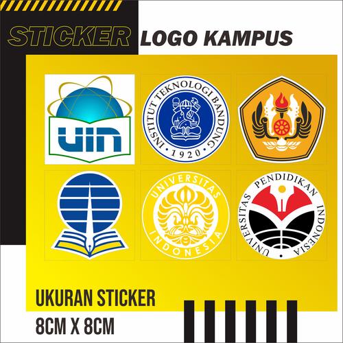 Jual Sticker Print, Stiker LOGO-LOGO KAMPUS - Kab. Bogor - verticalline ...