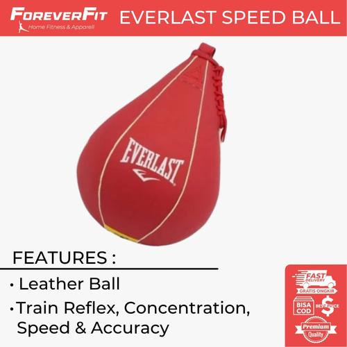 Jual Everlast Speed Ball Speed Bag Punching Ball Leather Punching Ball ...